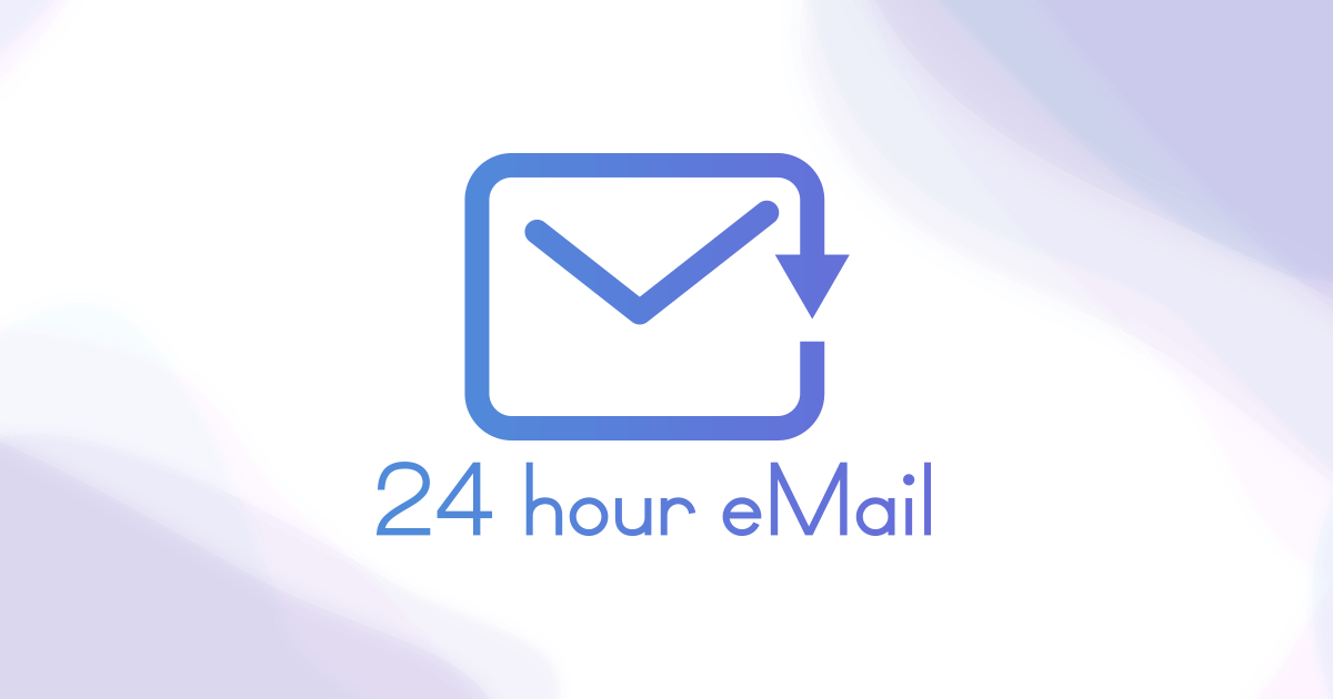 24 hour eMail | Dispensable post box - No need enrollment and secret ...